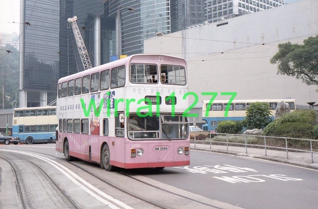 ORIGINAL BUS PHOTOGRAPHIC negative China Motor Bus Jubilant DS11 CD9268 ...