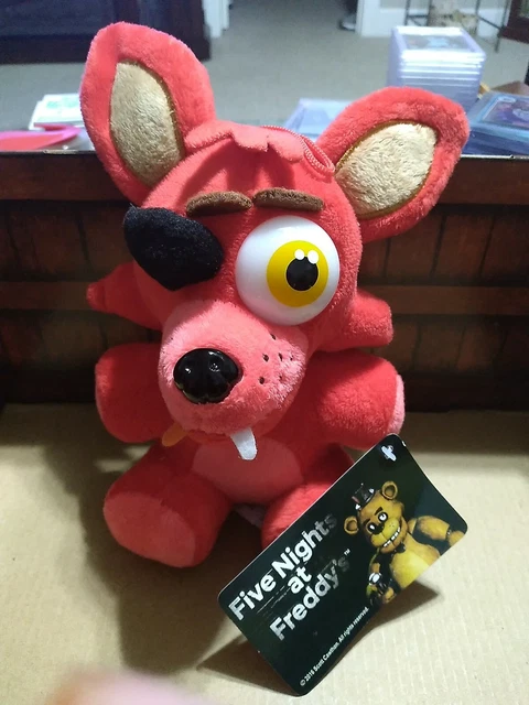 FNAF FIVE NIGHTS at Freddy's Red Fox Foxy Plush 2016 8" Scott Cawthon ...