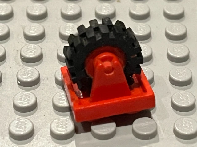 VINTAGE LEGO RED wheel axle holder ref 8c02 / set 6622 6373 £3.08 ...