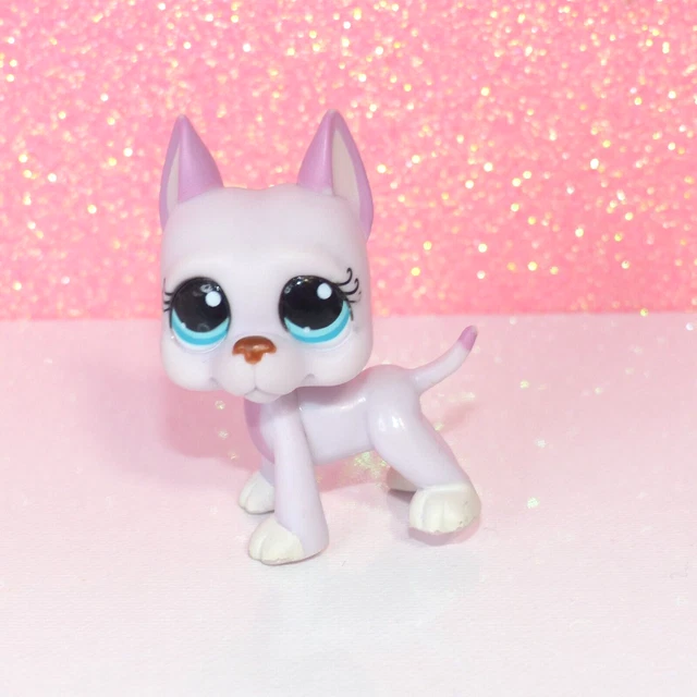 AUTHENTIC LITTLEST LPS petshop 1022 chien dog argentin danois dane pet ...