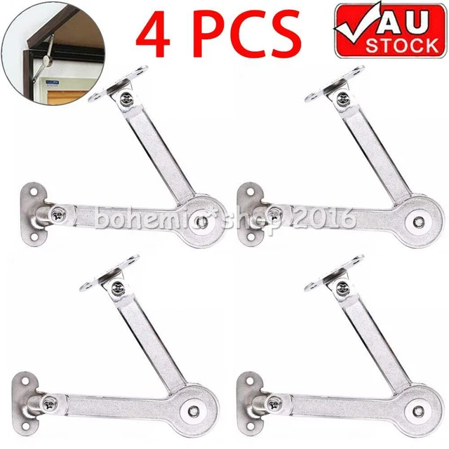 4X DOOR LID Lift Up Stay Support Hinge Soft Close Lids Hinge Cabinet ...