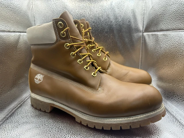 TIMBERLAND BOOTS WATER Proof Leather Men Size 14 £95.64 - PicClick UK