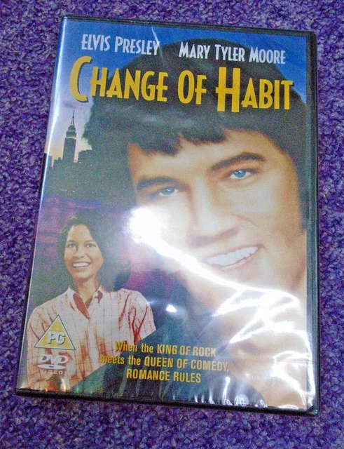 CHANGE OF HABIT (1969) - Elvis Presley - DVD - Region 2 - New & Sealed ...