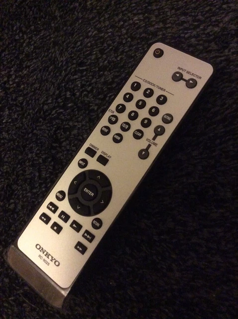 ONKYO REPLACEMENT AMPLIFIER Remote Control Unit RC 902S New £3.95 ...