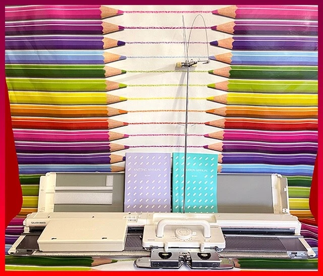 SILVER REED SK840 Electronic Knitting Machine - Refurbished, 12 Months ...