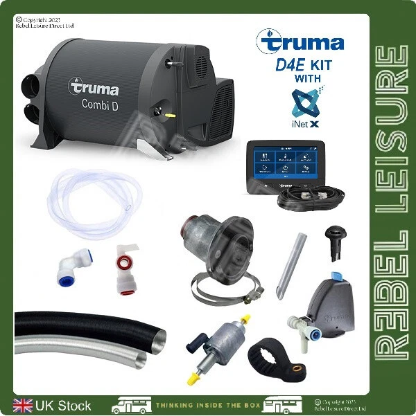 TRUMA D4E GEN 2 Combi Boiler with iNet X - Diesel & 240v Electric Model ...