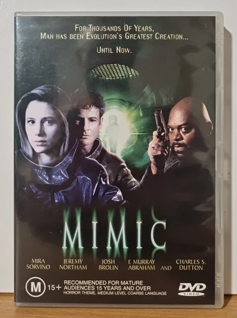 MIMIC (DVD 1997) Josh Brolin, Norman Reedus, Guillermo Del Toro, Region ...