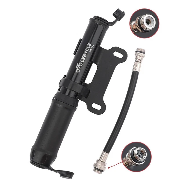 MINI BIKE AIR Pump 100 PSI Hand Inflator for Mountain Road Bikes ...