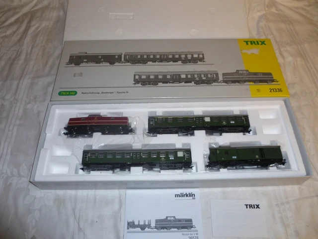 TRIX 21336 ZUGSET Der Bamberger mt BR 280 Digital AC Märklin Neuw. OVP ...