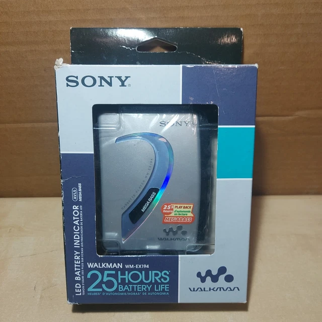NEW BOXED SONY Walkman WM-EX194 Personal Cassette Player Unopened BRAND ...