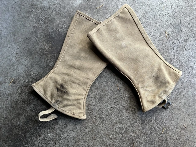 ORIGINAL WW2 US Navy Sailor Puttees / Spats, Belonged To My Grandpa! £ ...