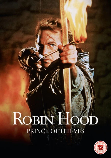 ROBIN HOOD: PRINCE Of Thieves (DVD) Alan Rickman Kevin Costner Morgan ...