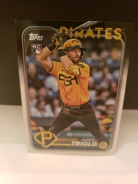 JARED TRIOLO 2024 Topps Series 1 #281 RC Rookie Pittsburgh Pirates EUR ...