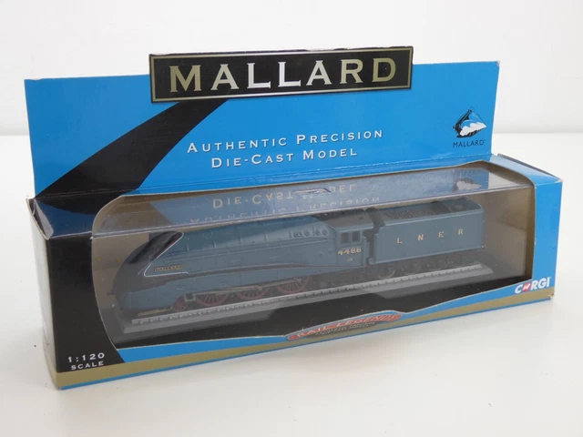 CORGI MALLARD RAIL Legends VERY RARE Toy Locomotive 1:120 LNER A4 Boxed ...