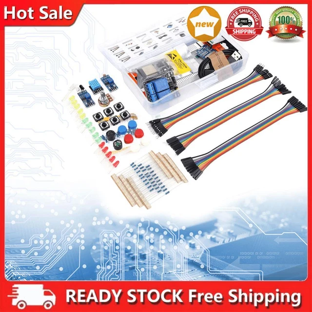 Learning Basic Starter Kit For Esp32 Esp 32s Wifi With Storage Box For Arduino U £1847