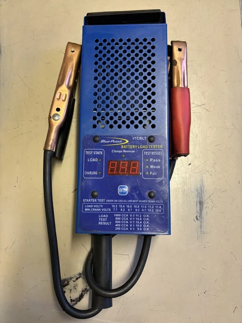BLUE POINT BATTERY ALTERNATOR DROP TESTER 12v £40.00 - PicClick UK