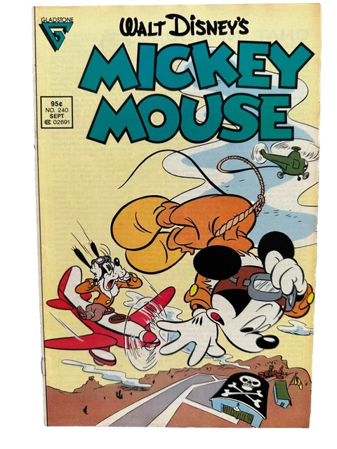 WALT DISNEY'S MICKEY Mouse Comics #240 (Sep 1988) $4.45 - PicClick AU