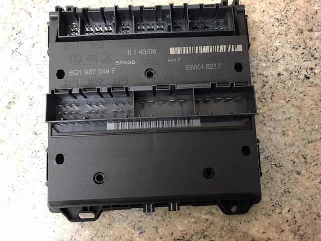 SKODA FABIA VW Polo Body Control Module Bcm 6Q1937049F £74.95 - PicClick UK