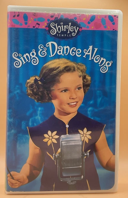 SHIRLEY TEMPLE - Sing Dance Along VHS 1998 Clamshell **Buy 2 Get 1 Free** £2.45 - PicClick UK