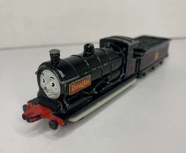 THOMAS AND FRIENDS Vintage Douglas Train ERTL 1992 Push A Long Diecast ...