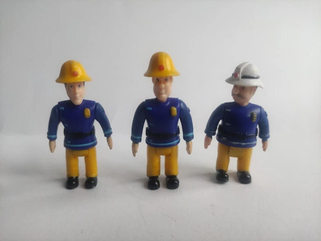 FIREMAN SAM FIGURES STATION OFFICER STEELE Mike movable Action Figures ...