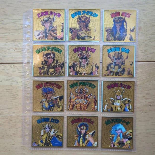 BIKKURIMAN SAINT SEIYA Man Seal Golden Saint Edition Galaxy Wars ...