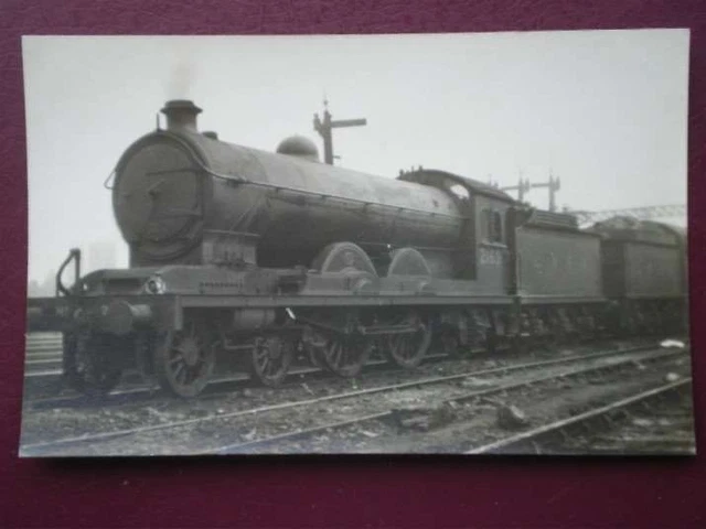 POSTCARD LNER CLASS C7 Loco No 2169 At Scarborough Shed 1937 EUR 1,75 ...