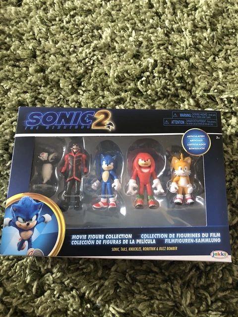 SONIC THE HEDGEHOG Sonic 2 Video Game Movie 5 Figure Action Pack Gift ...