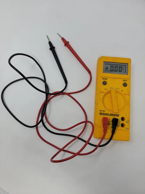 USED BECKMAN DIGITAL MULTIMETER INDUSTRIAL HD 152 Tested, Works $35.00 ...
