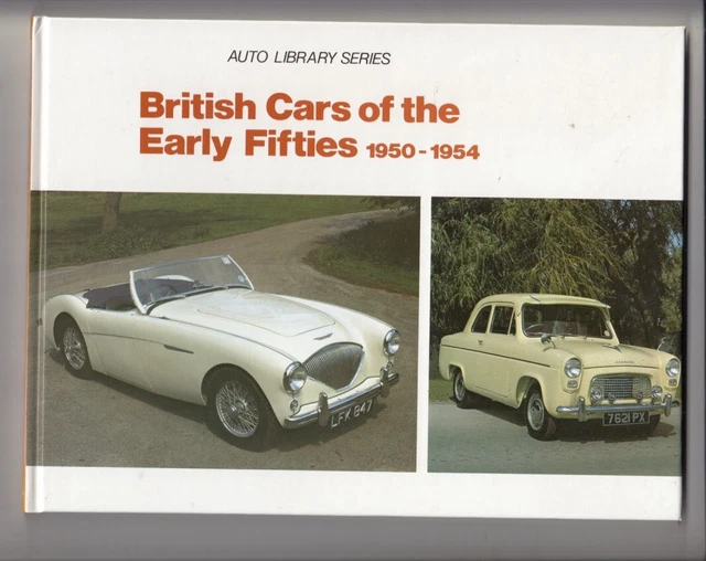 BRITISH CARS OF the EARLY FIFTIES 64p Book Olyslager AUSTIN MG JAGUAR ...