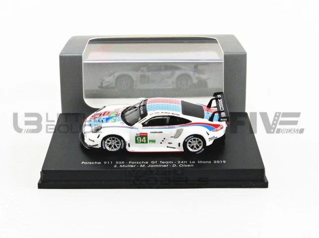 SPARK 1/87 87S153 PORSCHE 911 RSR - LE MANS 2019 diecast modelcar EUR ...