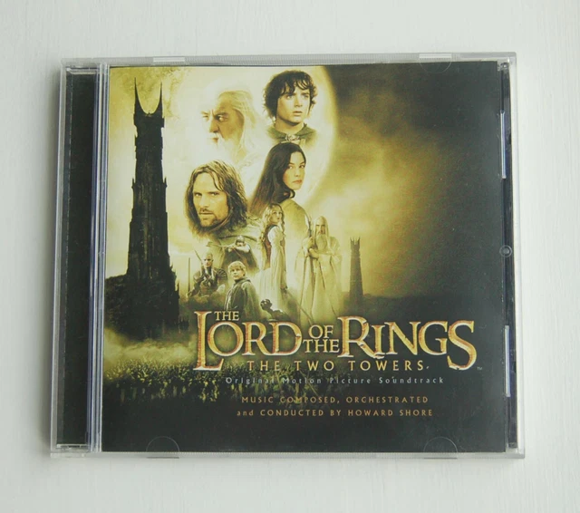 THE LORD OF the Rings - The Two Towers - OST Soundtrack CD - Howard ...