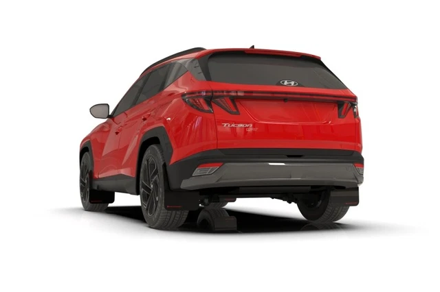 RALLY ARMOR FOR 2025 Hyundai Tucson ICE XRT Black UR Mud Flap - Red ...