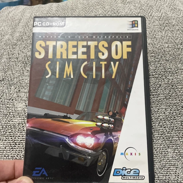STREETS OF SIM CITY - PC CD-ROM Game - Electronic Arts / Maxis 1997 ...