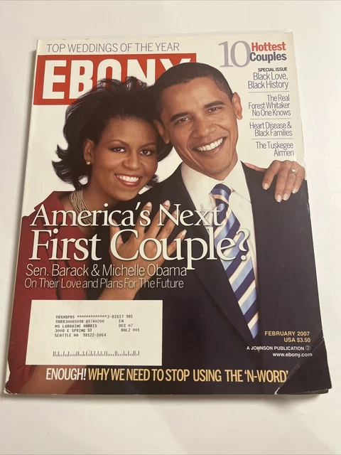 EBONY MAGAZINE BARACK and Michelle Obama Cover £15.08 - PicClick UK