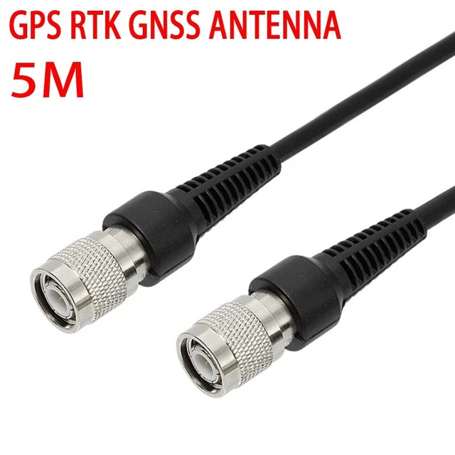 BLACK ANTENNA CABLE Gps Rtk Gnss Antenna Rtk Gnss Antenna Tnc-tnc Cable ...