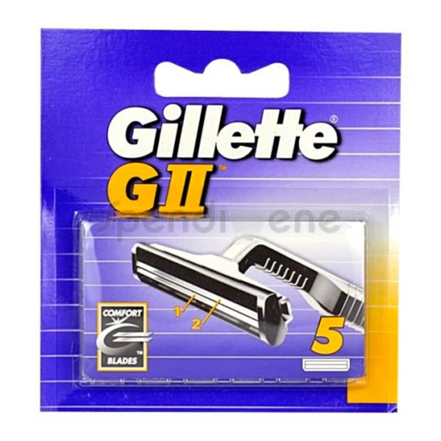 LAMES DE RASOIR de Rechange GII Gillette Ii [5 pcs] EUR 19,35 - PicClick FR