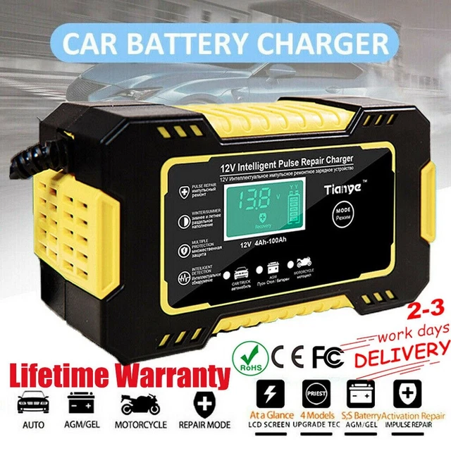 SMART CARAVAN CAMPERVAN Car Battery Charger Starter Pulse Repair 12V ...
