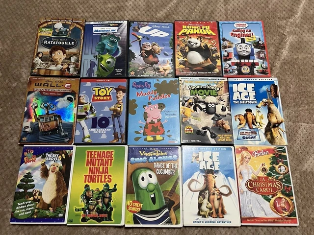 LOT OF 51 DVD’s Kids & Family Movies Disney, Learning, Comedy Lots Of ...