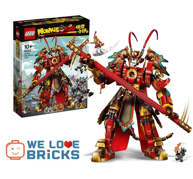 LEGO MONKIE KID Monkey King Warrior Mech 80012 Brand New Sealed Box EUR ...