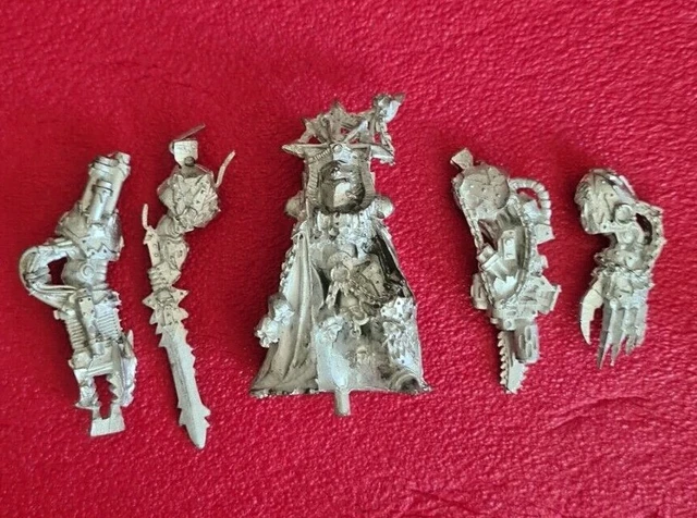Limited Chaos Space Marine Terminator Lord Metal Oop Complete