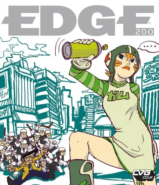 RARE LIMITED EDITION 007/200 Jet Set Radio Edge Magazine Collectors ...