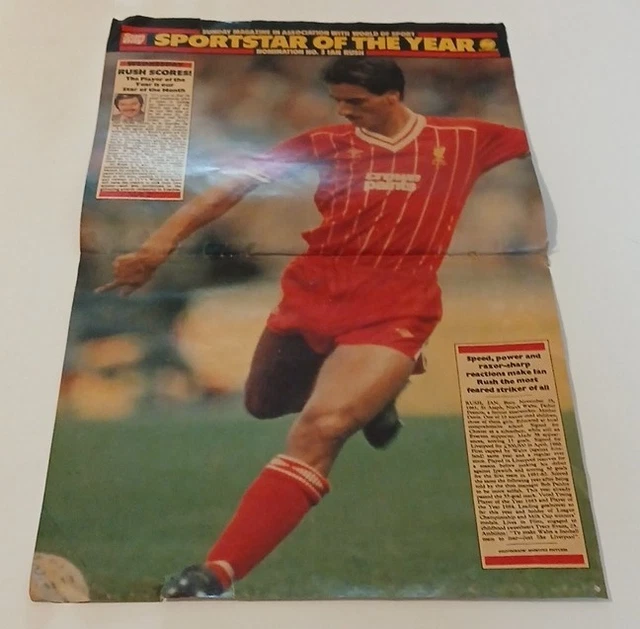 LIVERPOOL FOOTBALL PRINTS/POSTER 1970-1979 Sport Star of the Year (R) £ ...