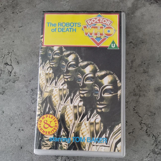 DOCTOR WHO [VHS] - The Robots Of Death | Vintage collection £5.73 ...