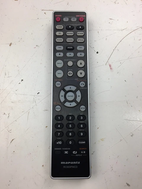 [USED] MARANTZ RC003PMCD remote control - WORKING $39.00 - PicClick AU