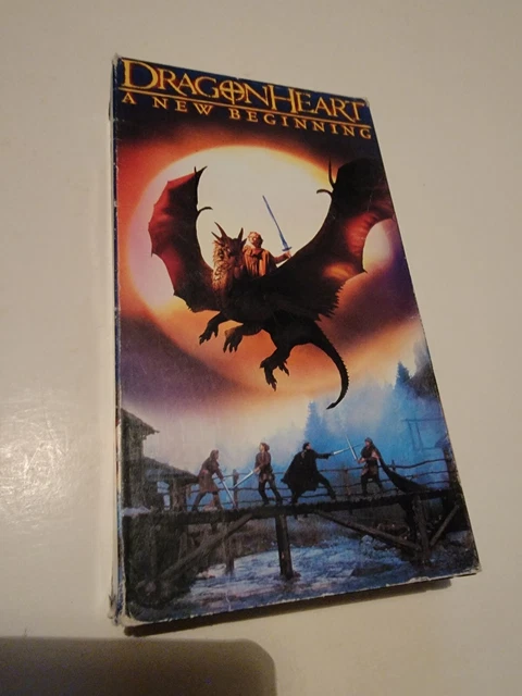 DRAGONHEART: A NEW Beginning VHS 2000 Dragon Heart Movie Film Vtg £18. ...
