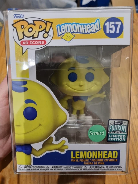 FUNKO POP AD Icon 157 Lemonhead Funkon Ii Official Sticker! $70.00 ...