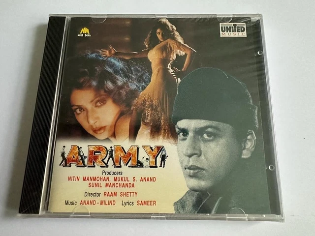 BRAND NEW ARMY 1996 Cd Anand Milind Bollywood Indian Hindi Kumar Sanu £ ...