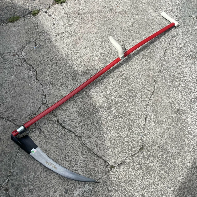 FALCI STEEL 150CM Scythe Snaith & 70cm Grass & Trimming Blade - Forged ...
