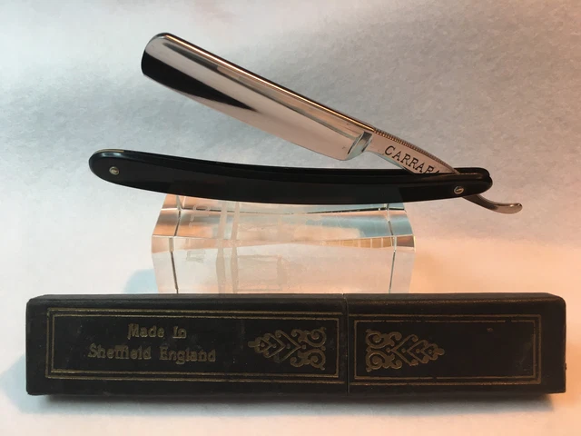 VINTAGE OSBORNE GARRETT & Co "Carrara" Straight Razor Cut Throat ...